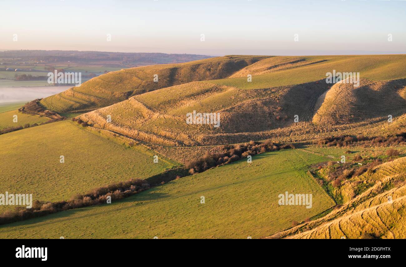 Roundway hill and down hi-res stock photography and images - Alamy