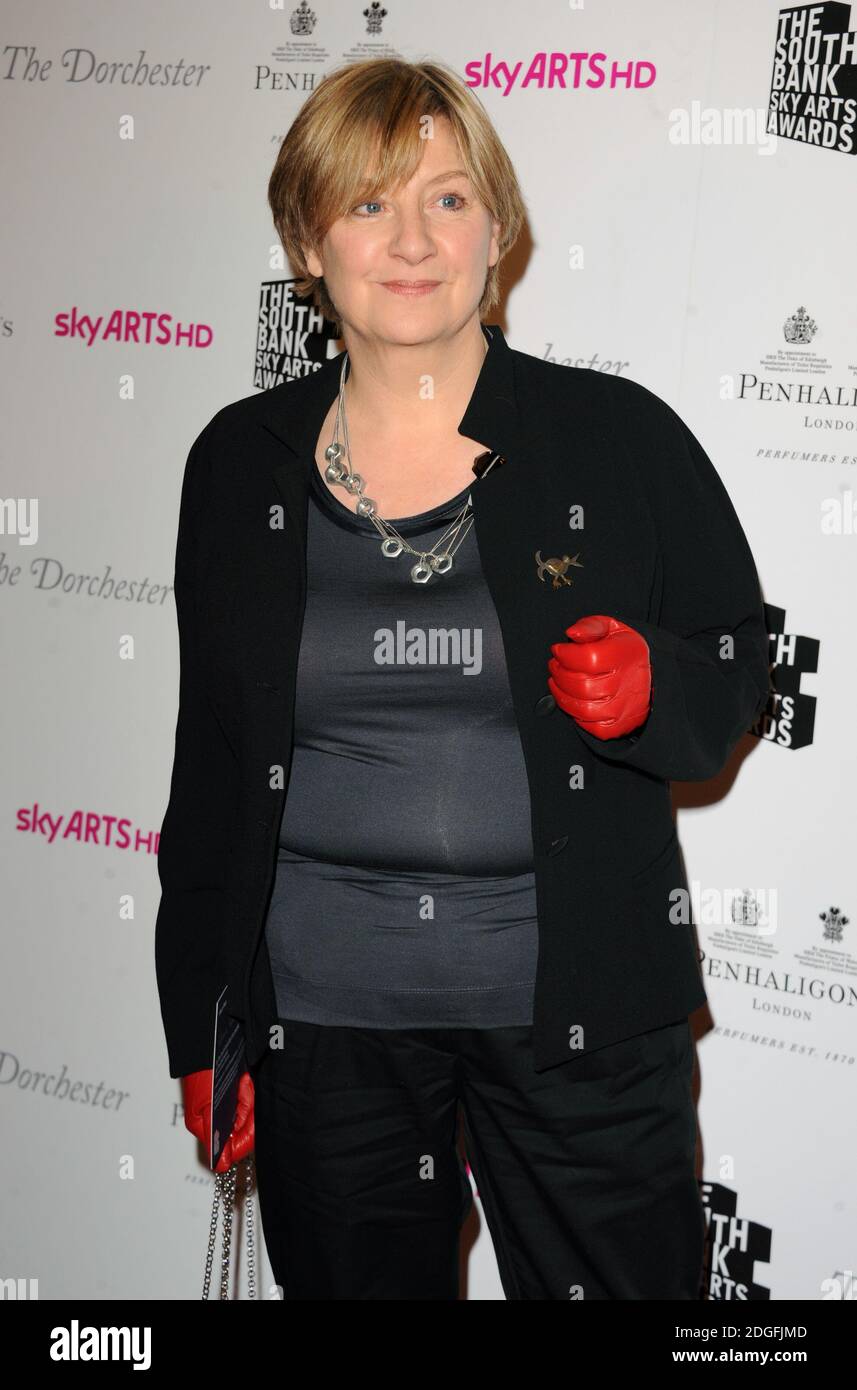 Victoria Wood Arriving For The South Bank Sky Arts Awards At The