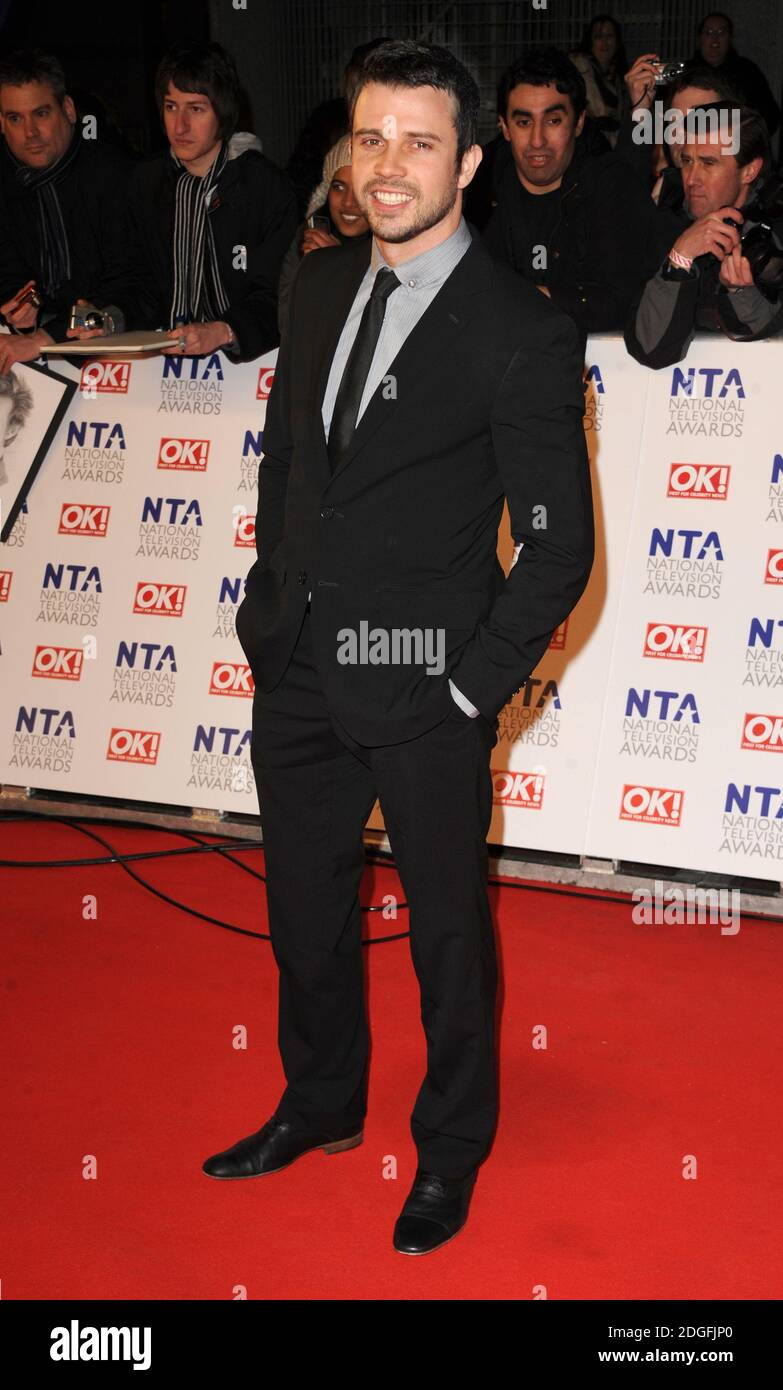 Neil McDermott arriving at the National Television Awards 2011, the O2 ...