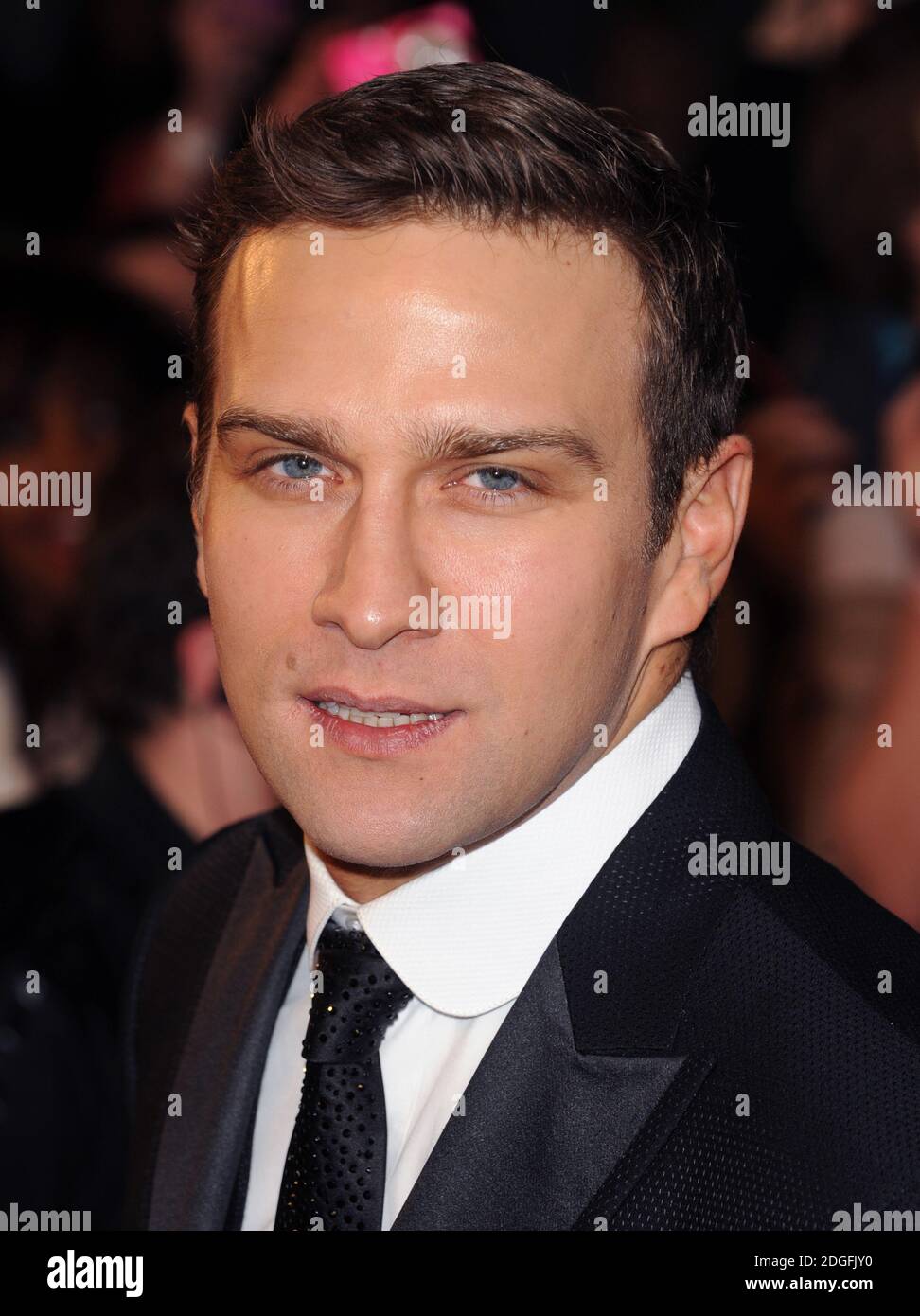 Stefan Booth arriving at the National Television Awards 2011, the O2 ...