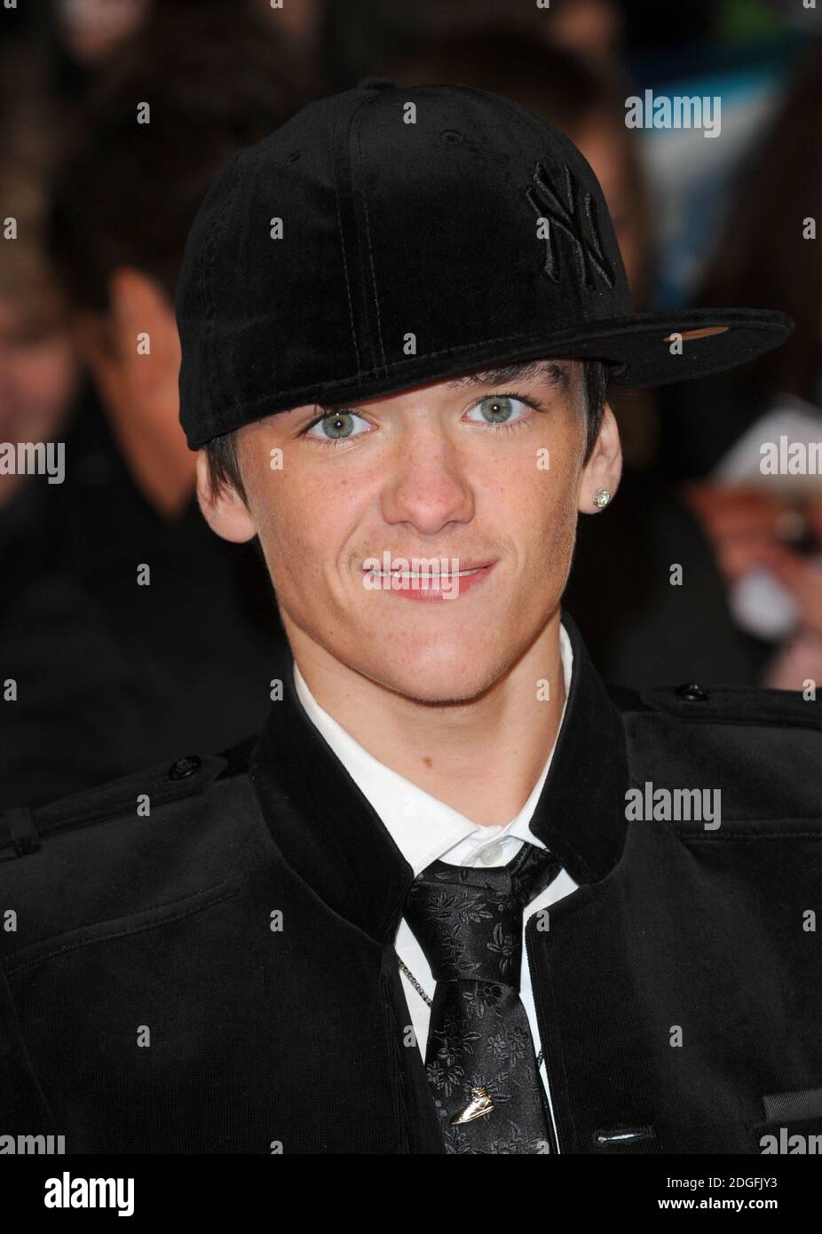 George Sampson arriving at the National Television Awards 2011, the O2 ...