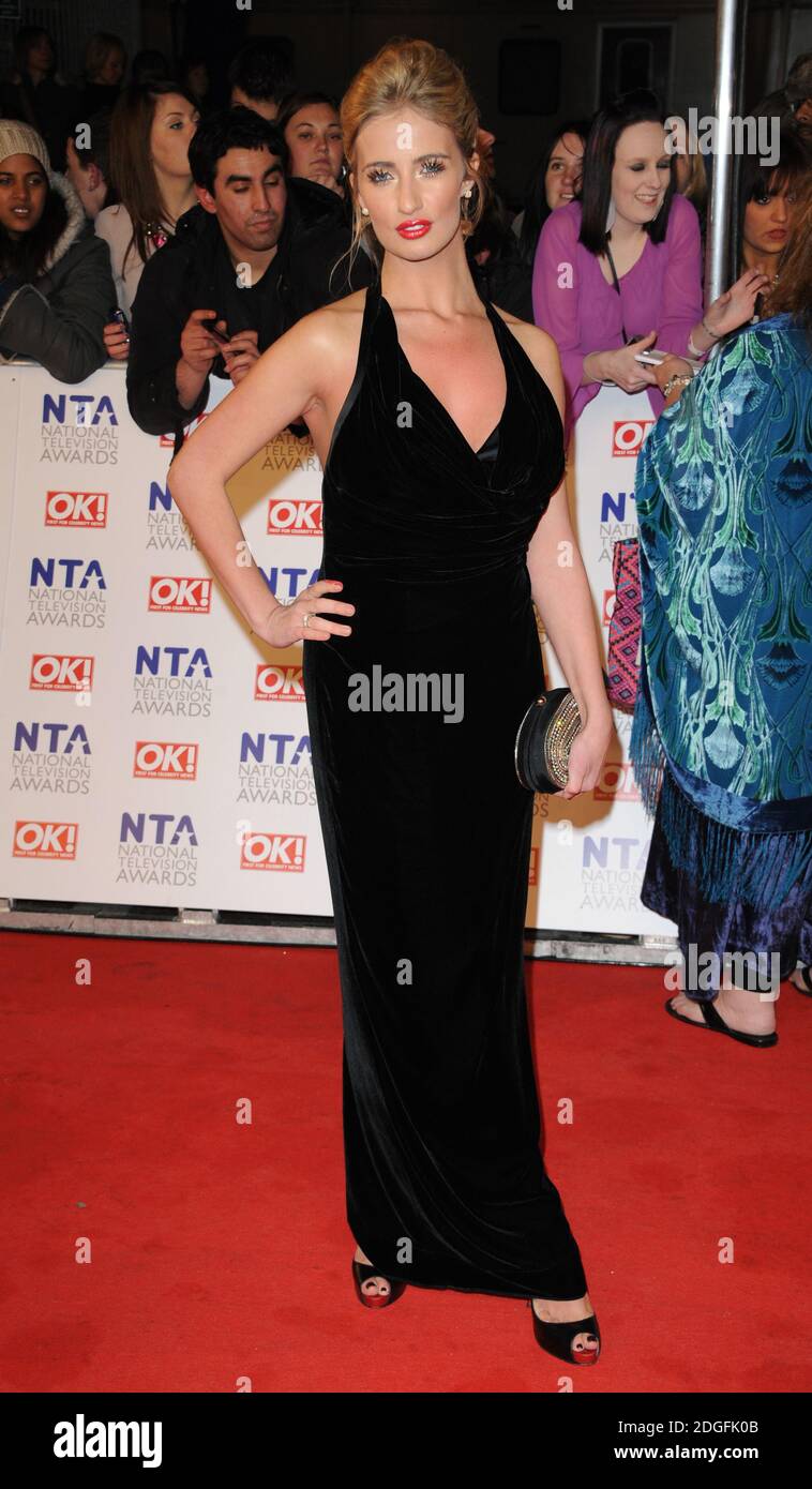Chantelle Houghton arriving at the National Television Awards 2011, the ...