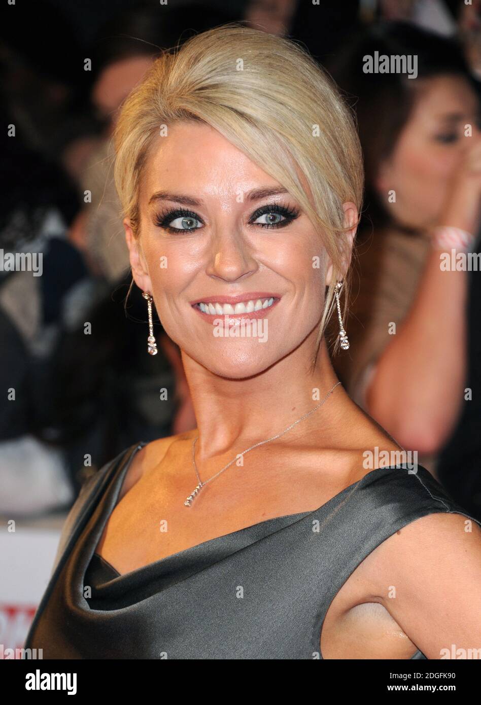 Zoe Lucker arriving at the National Television Awards 2010, the O2 ...