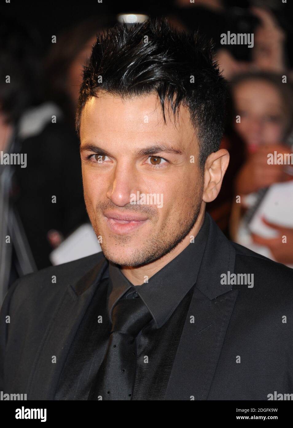 Peter Andre arriving at the National Television Awards 2010, the O2 ...