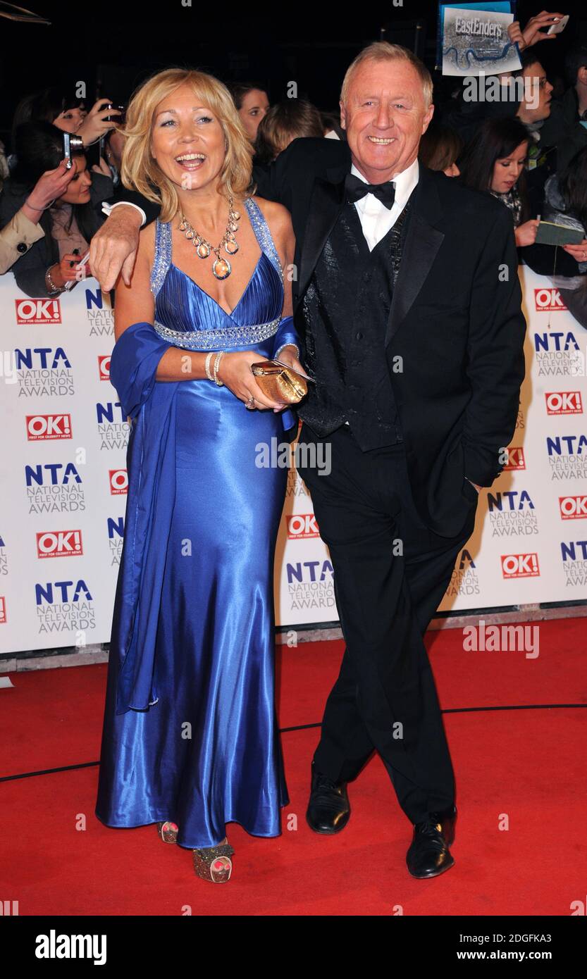 Chris Tarrant and partner arriving at the National Television Awards ...