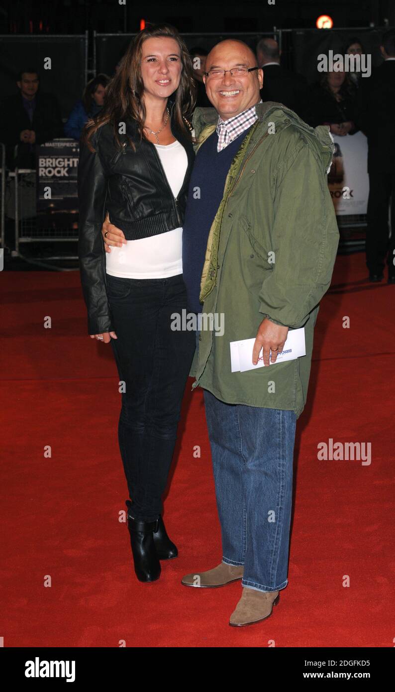 Gregg Wallace and wife Heidi arrive for the European Premiere of ...
