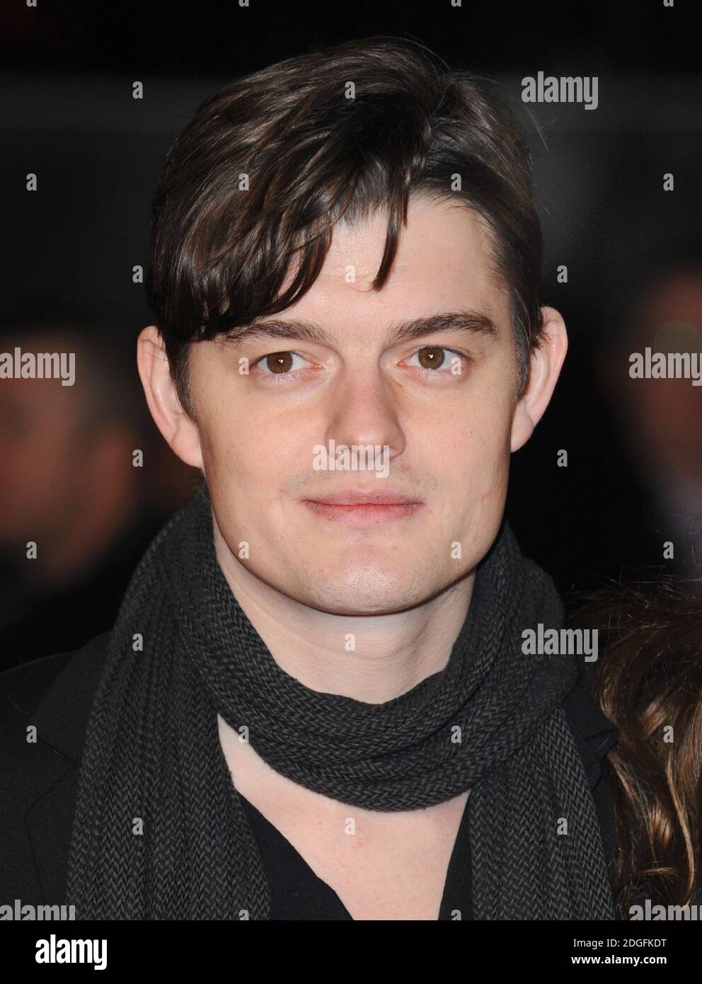 Sam Riley arrives for the European Premiere of Brighton Rock, Odeon ...