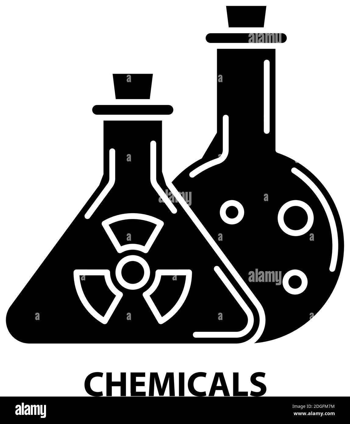 Hazardous chemicals sign Stock Vector Images - Alamy