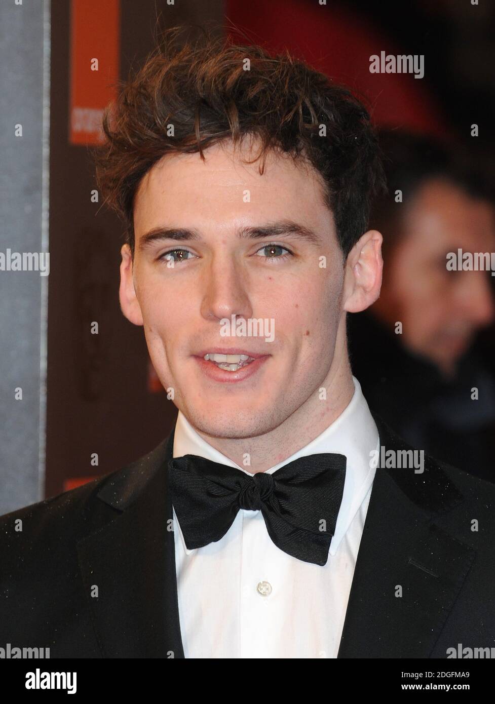 Sam Claflin arriving at the 2011 Orange British Academy Film Awards at ...