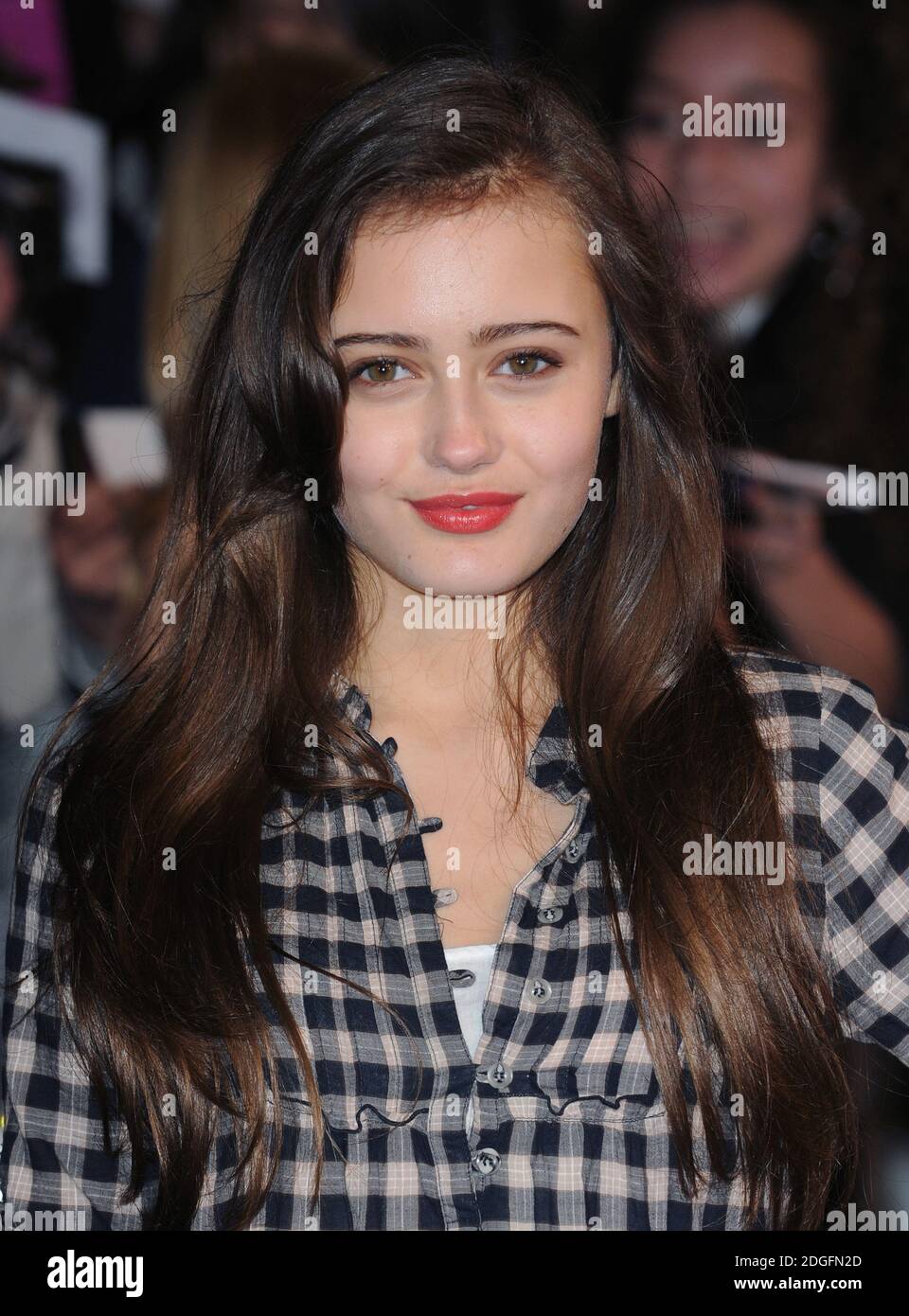 Emma Purnell arriving at the European Premiere of the Justin Bieber ...