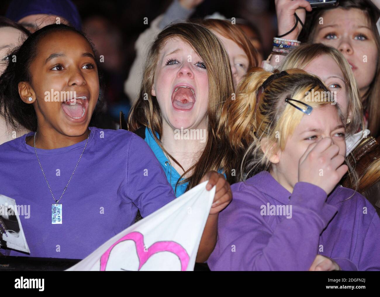 Justin Bieber Fans Crying