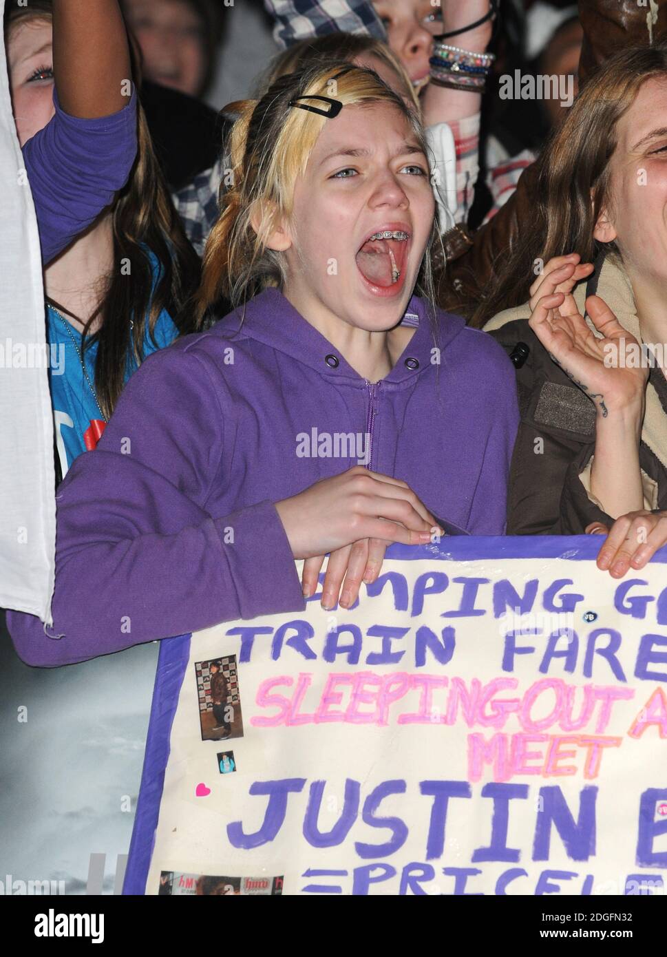 Justin Bieber Fans Crying