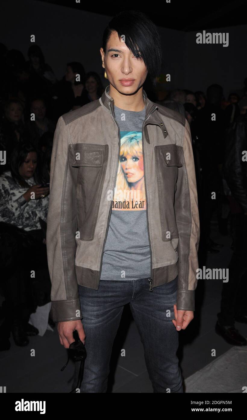 Nat Weller at the Bora Aksu Catwalk Show, BFC Tent, Somerset House ...