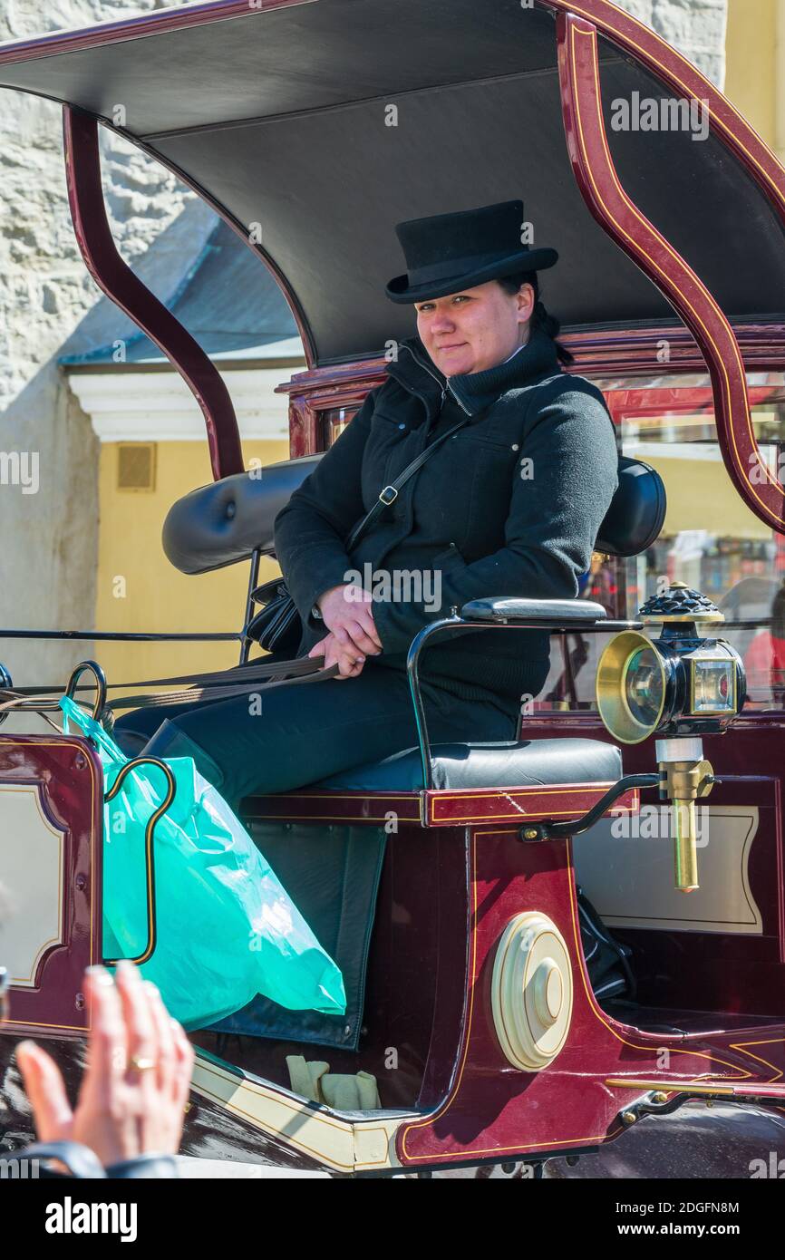 Horse carriage driver woman hi-res stock photography and images - Alamy