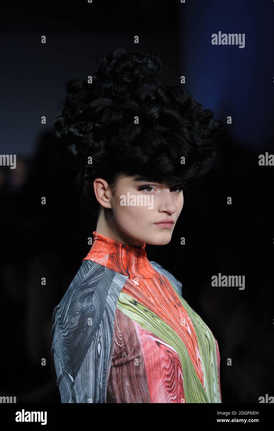 A Model At The Pam Hogg Catwalk Show On Off Venue Covent Garden Part