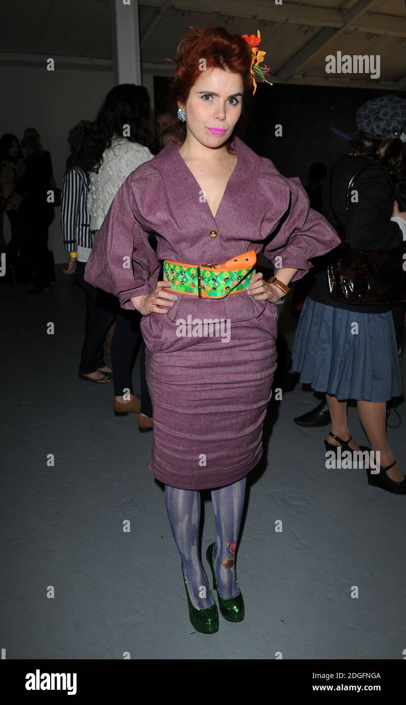 Paloma Faith at the Pam Hogg Catwalk Show, On Off Venue, Covent Garden ...