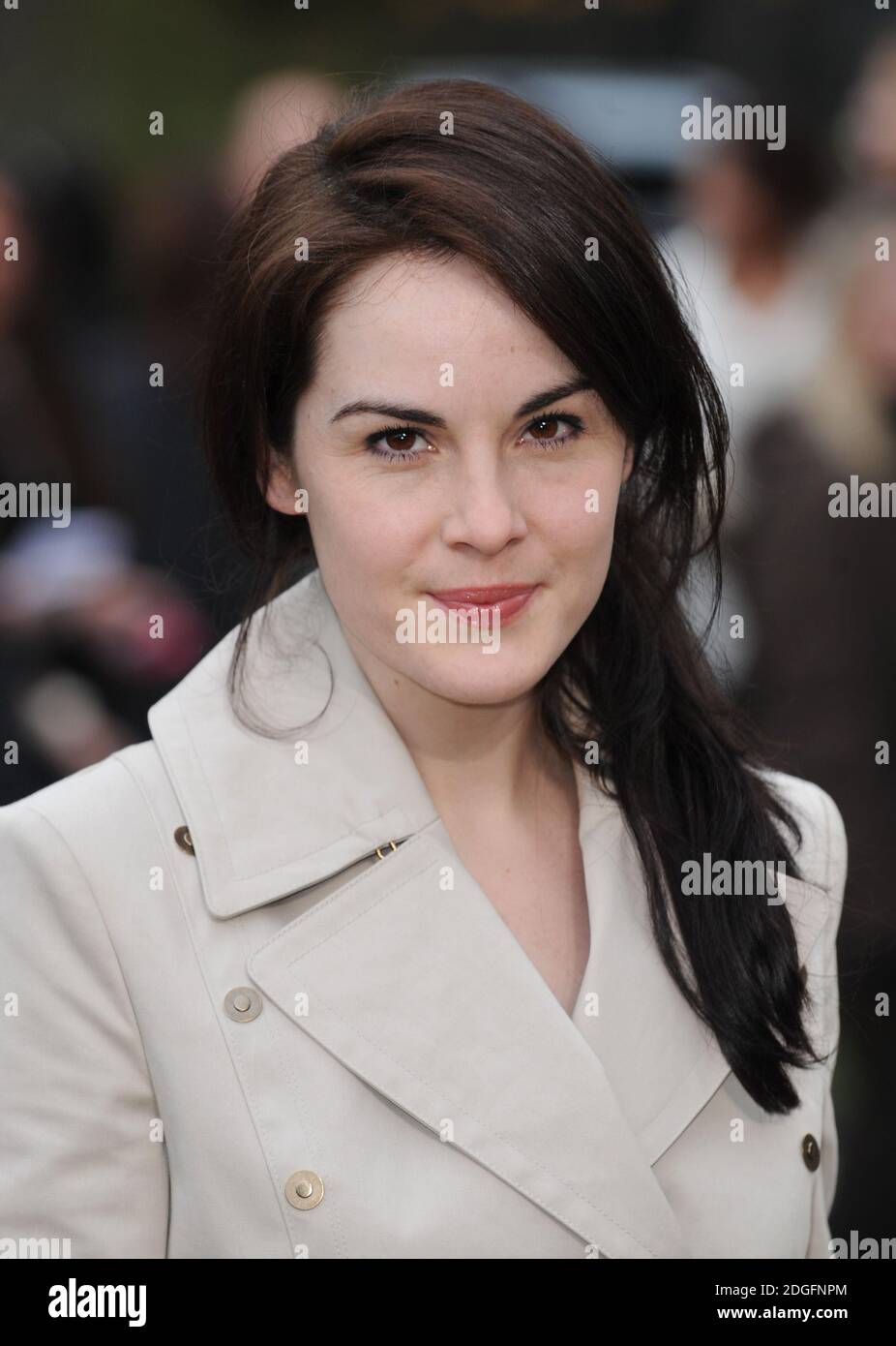 Jessica Brown-Findlay arriving at the Burberry Prorsum Show, Queens ...