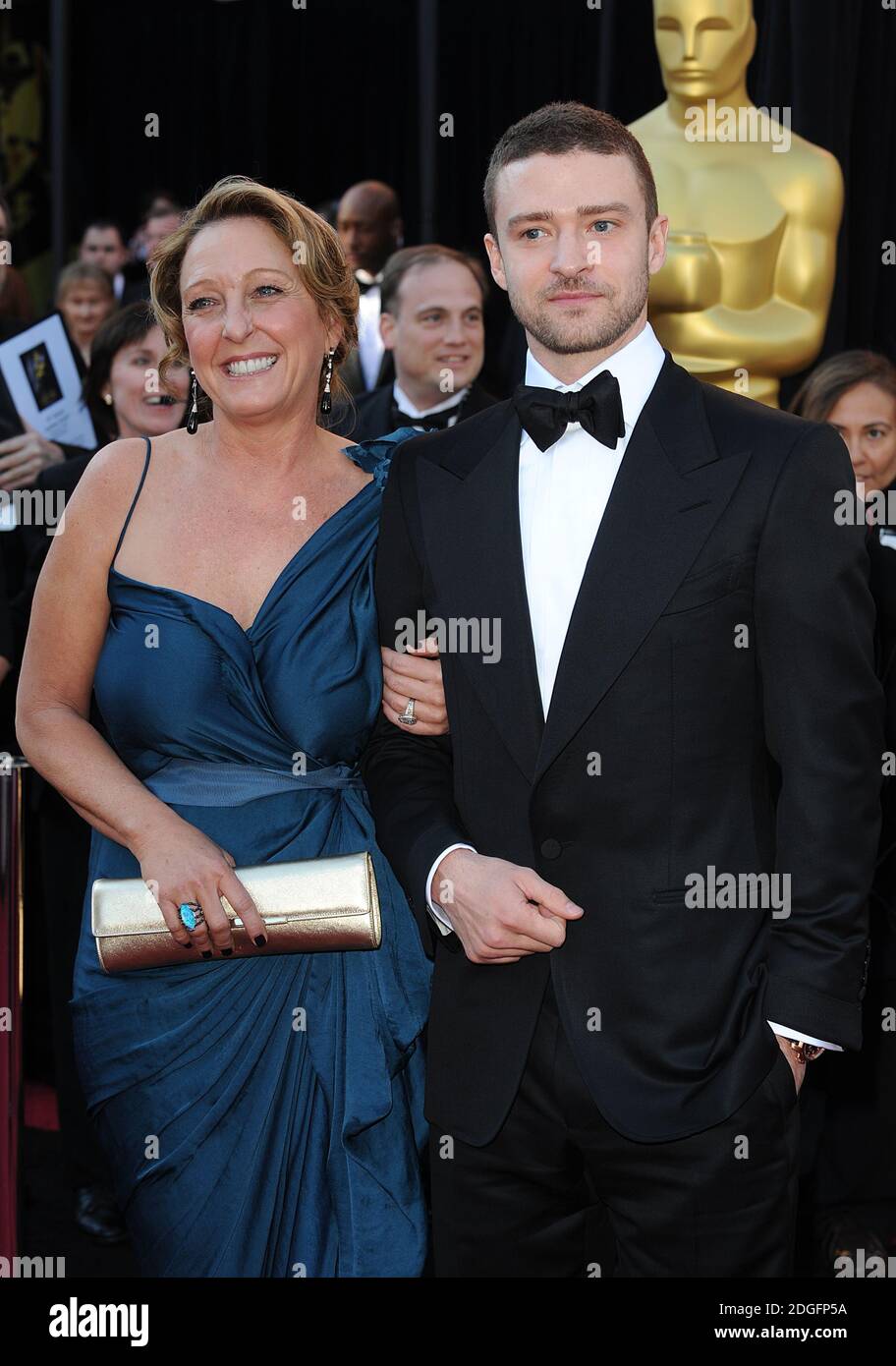 Justin Timberlake and mother Lynn Harless arriving for the 83rd Academy ...