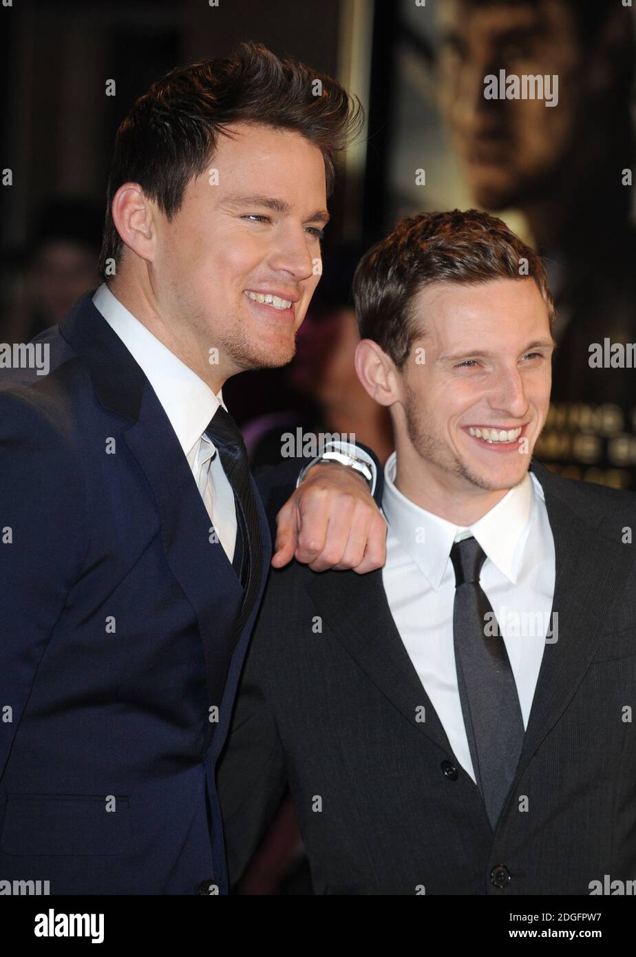 Channing Tatum and Jamie Bell arriving for the UK Premiere of The Eagle ...