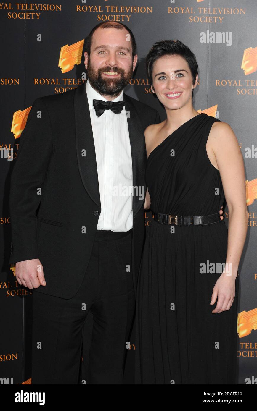 Johnny Harris and Vicky McClure arrive at the Royal Television Society ...