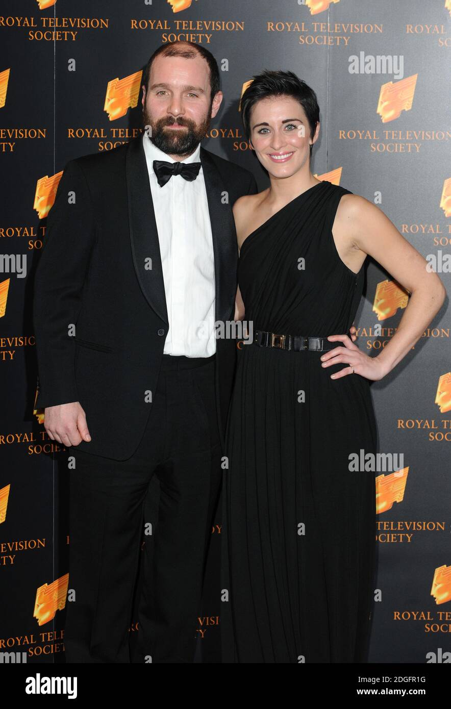 Johnny Harris and Vicky McClure arrive at the Royal Television Society ...