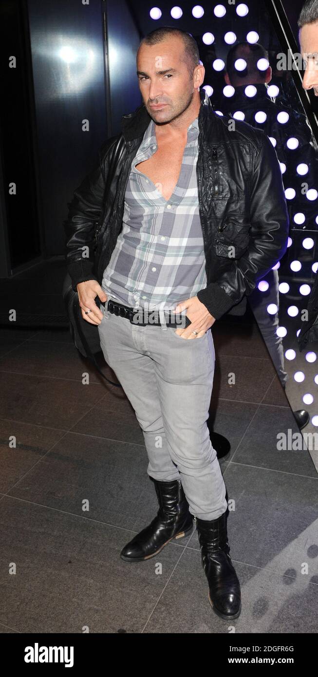 Louie Spence arriving for the W London launch party, at the W London ...