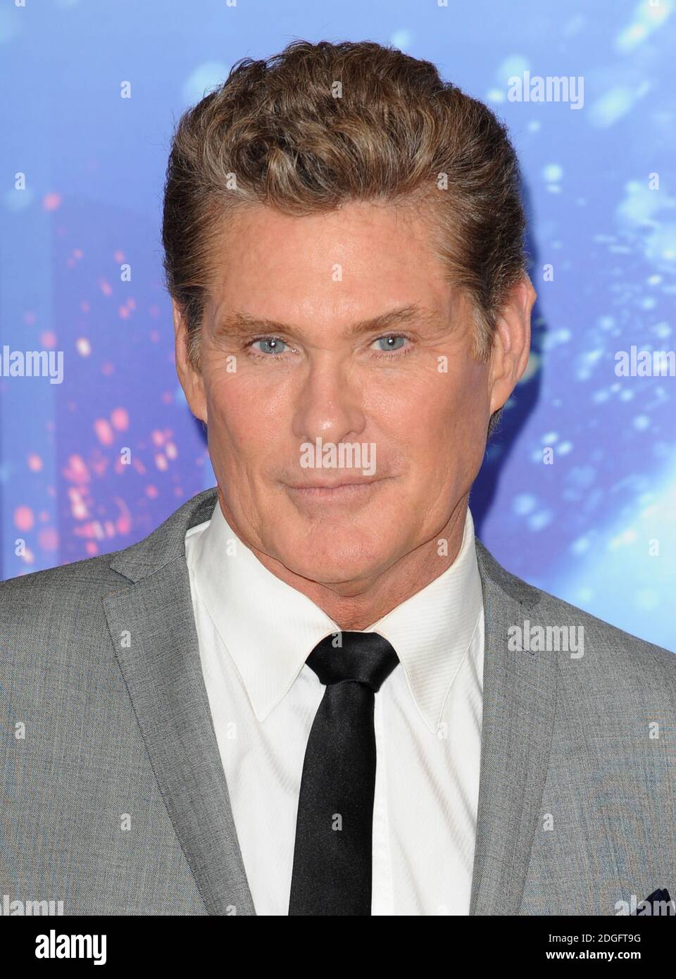 David Hasselhoff at a photocall to promote the programme Britain's Got ...