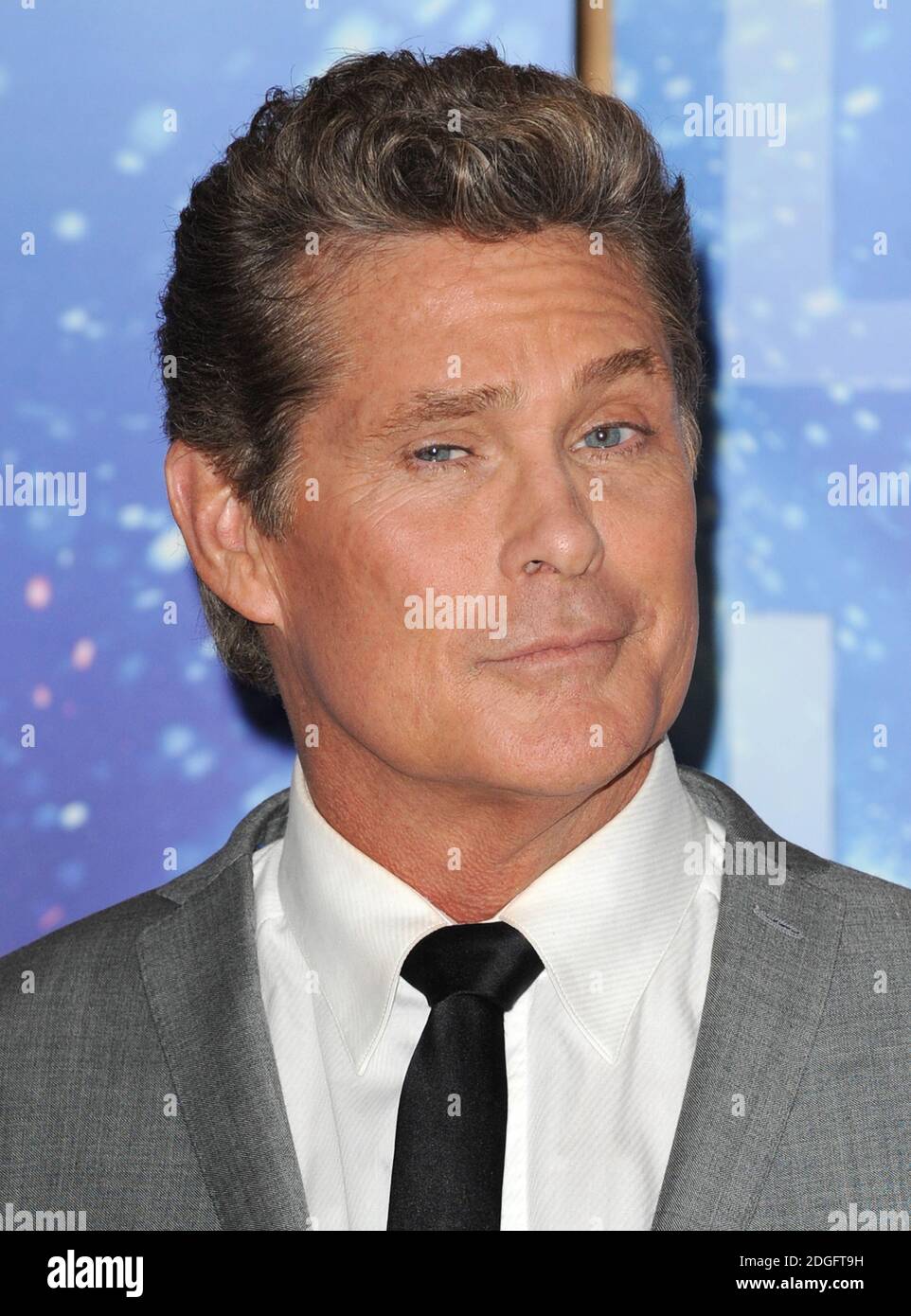 David Hasselhoff at a photocall to promote the programme Britain's Got ...