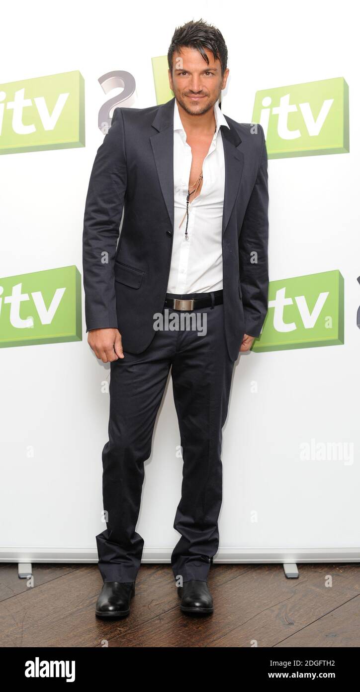 Peter Andre attends the press launch of his ITV2 Series, Peter Andre ...