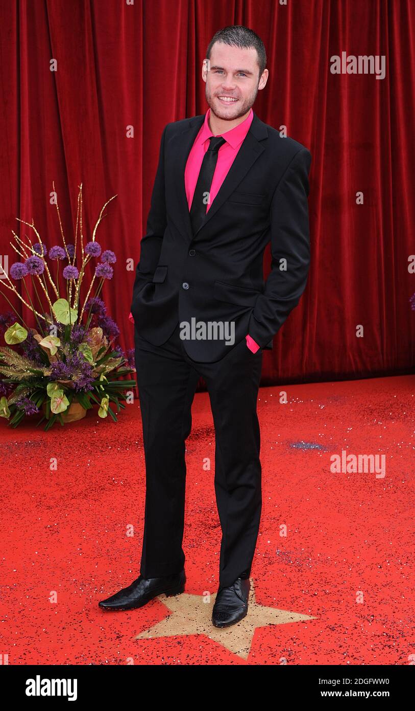 Danny Miller arriving for the 2011 British Soap Awards at Granada ...