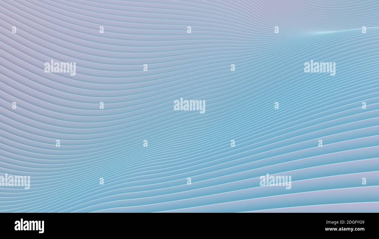 Modern background of light blue waves of many surfaces Stock Photo - Alamy