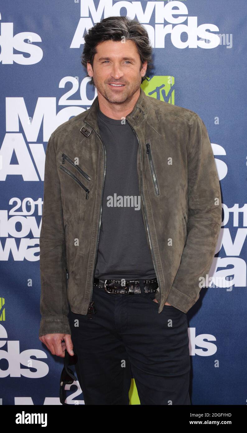 Patrick Dempsey arriving at the MTV Movie Awards 2011, Gibson ...
