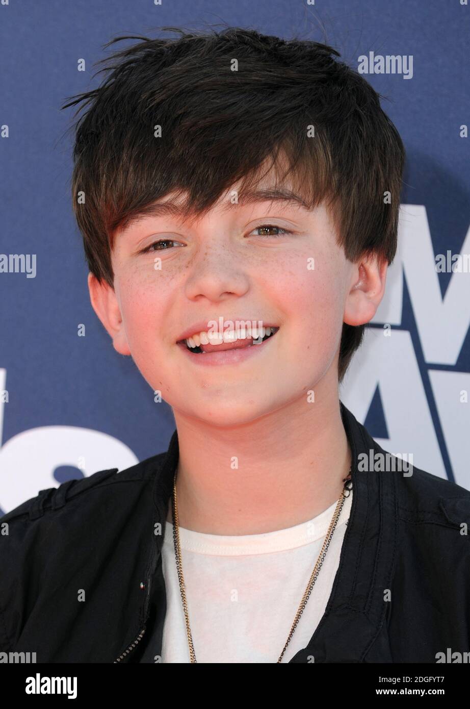 Grayson Chance arriving at the MTV Movie Awards 2011, Gibson ...