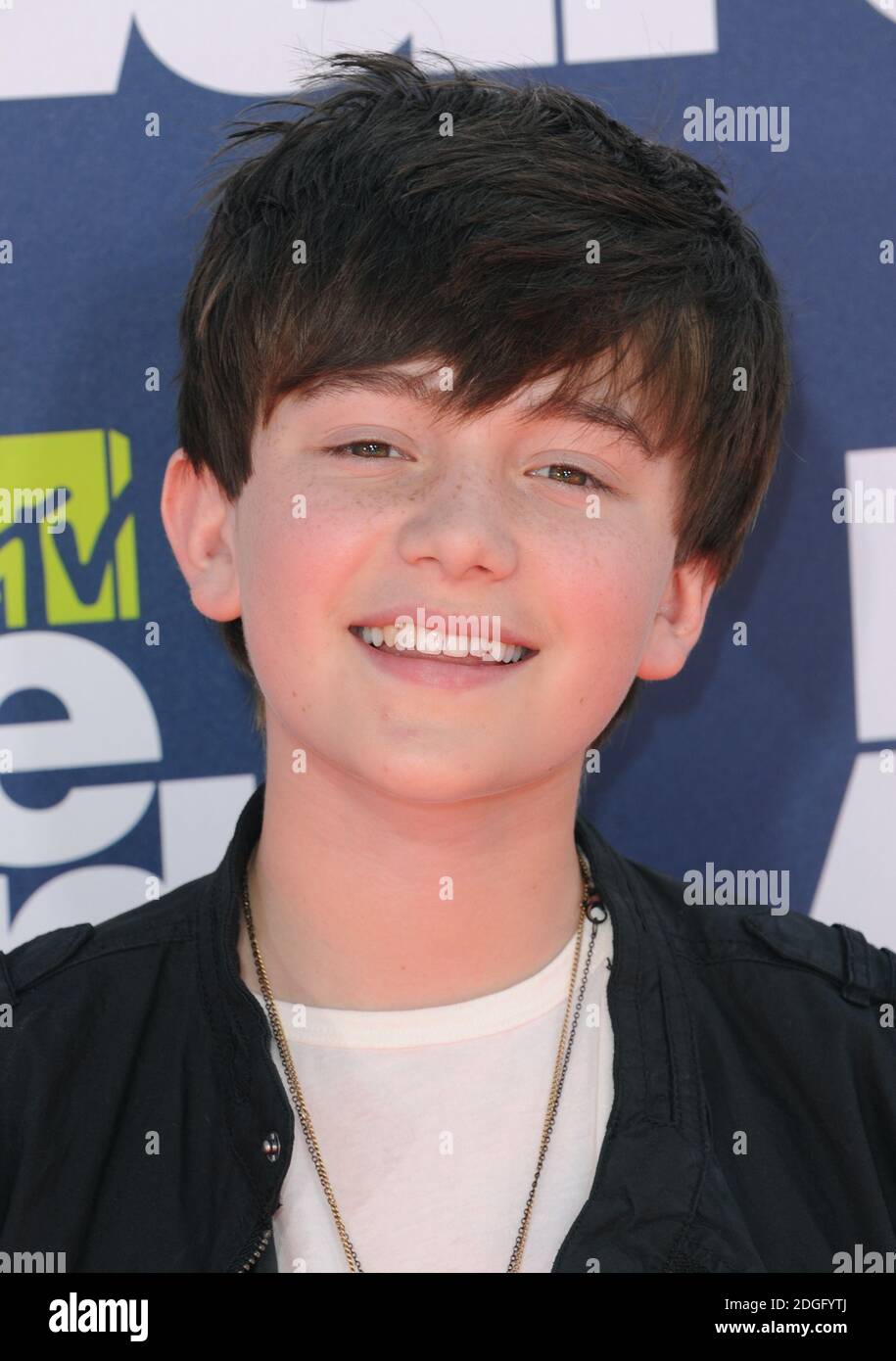 Grayson Chance arriving at the MTV Movie Awards 2011, Gibson ...
