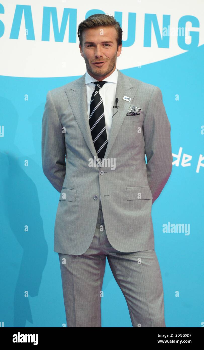 David Beckham at the Everyone's Olympic Games with Samsung launch ...