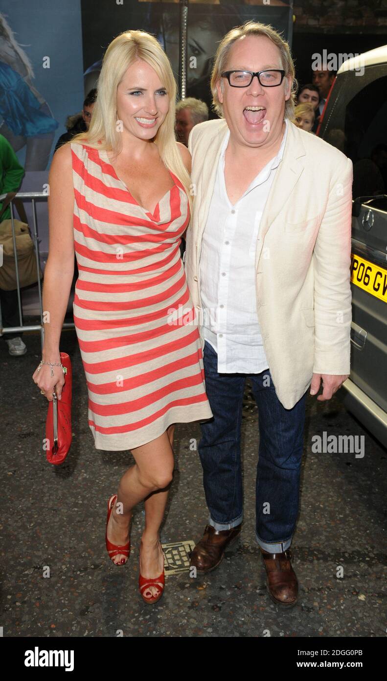Nancy Sorrell and Vic Reeves arriving for the Women's Tennis ...