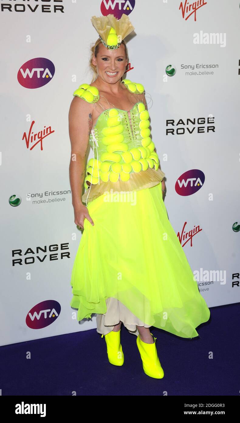 Bethanie Mattek-Sands arriving for the Women's Tennis Association (WTA ...