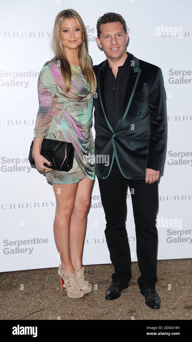 Holly Valance And Nick Candy Arriving At The Serpentine Gallery Summer