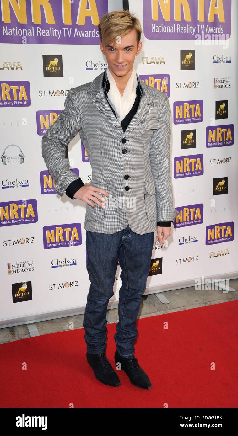 Harry Derbidge arrives at the National Reality TV Awards 2011, Proud2 ...