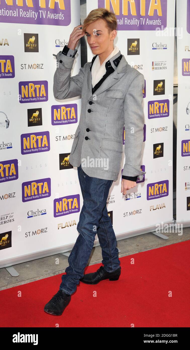 Harry Derbidge arrives at the National Reality TV Awards 2011, Proud2 ...