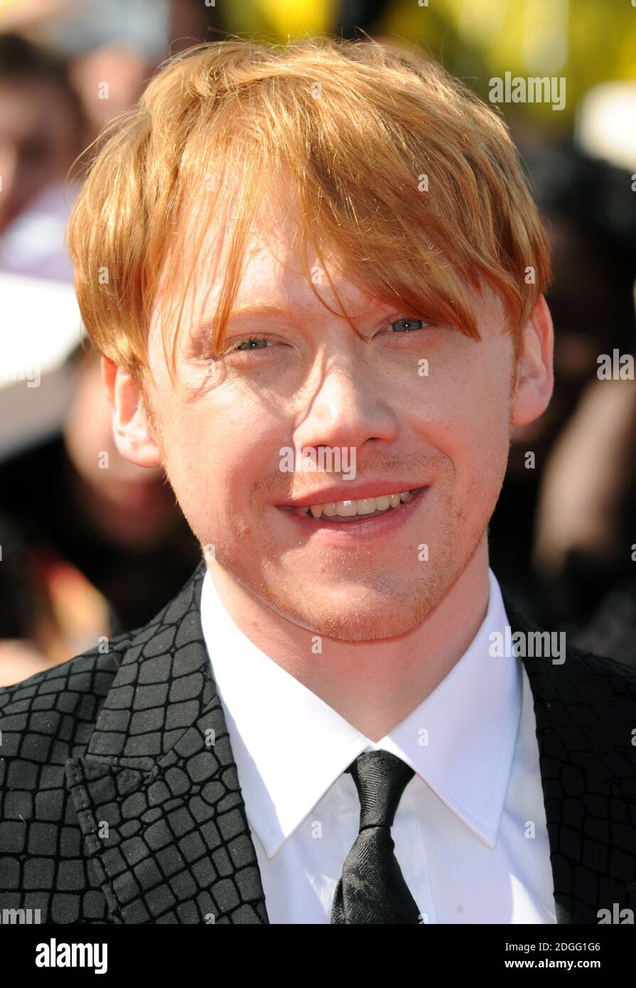 Rupert Grint at the World Premiere of Harry Potter and the Deathly ...