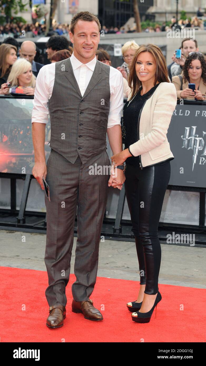 John Terry and Toni Terry at the World Premiere of Harry Potter and the ...
