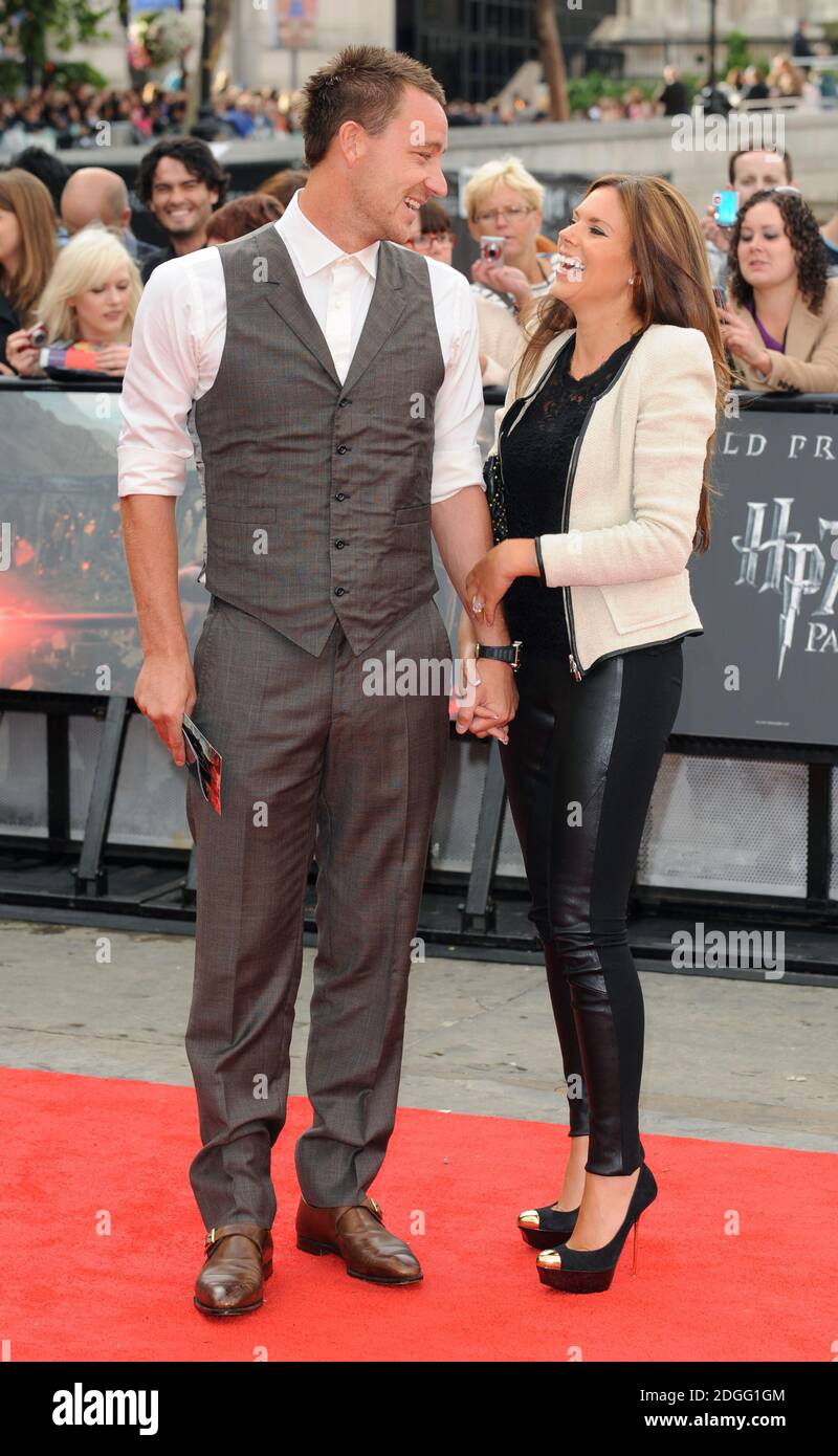 John Terry and Toni Terry at the World Premiere of Harry Potter and the ...