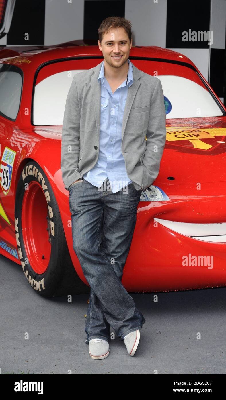 Marcus patrick arriving cars 2 uk film premiere party hi-res stock ...