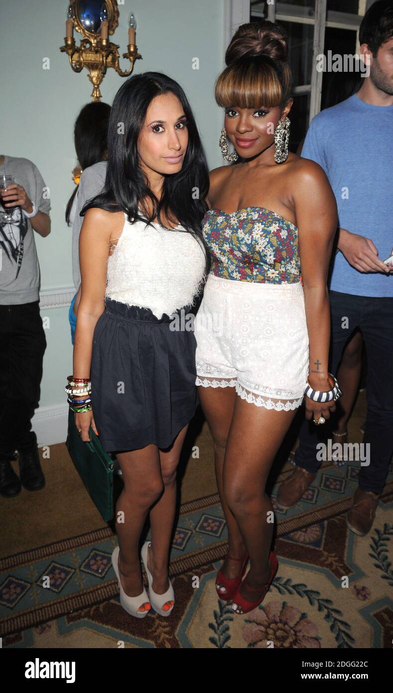 Preeya Khalidis and Keisha Buchanan at the opening of the 2011 Jacques ...