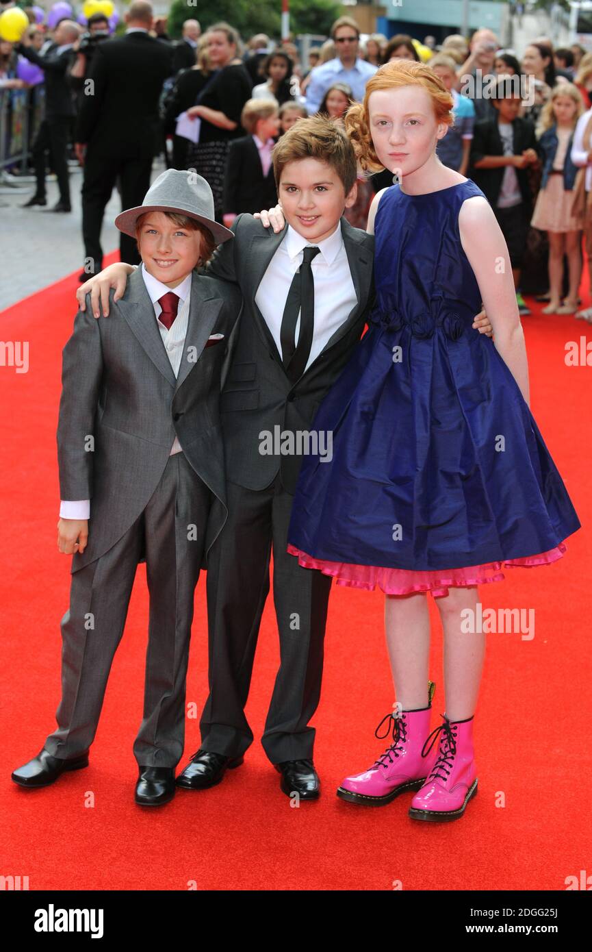 Ross Marron, Theo Stevenson and Scarlett Stitt at the World Premiere of ...