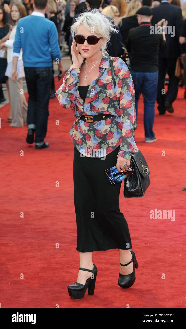 Jaime Winstone arriving at the Cowboys and Aliens UK Premiere, The O2 ...