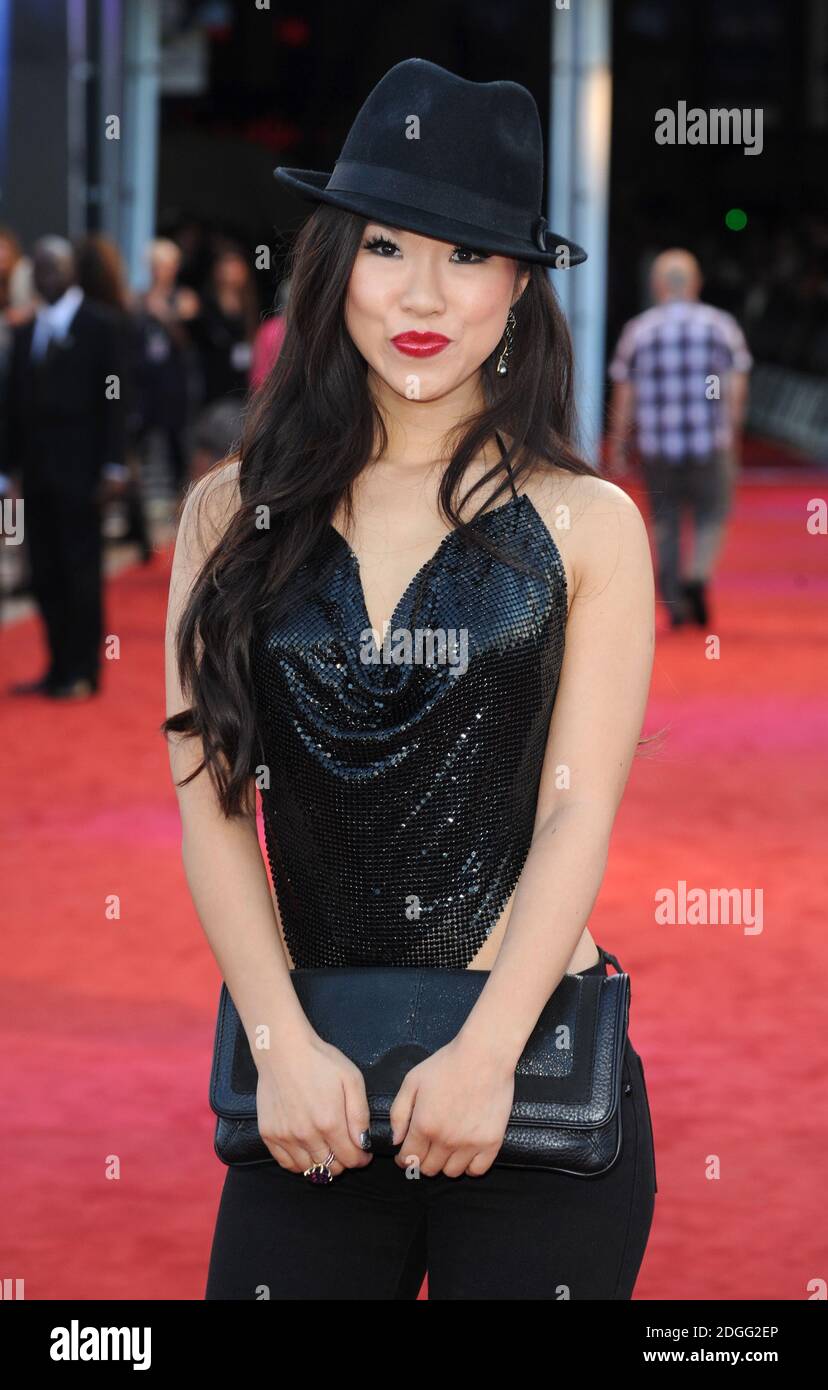 Selina Lo arriving at the Cowboys and Aliens UK Premiere, The O2 ...