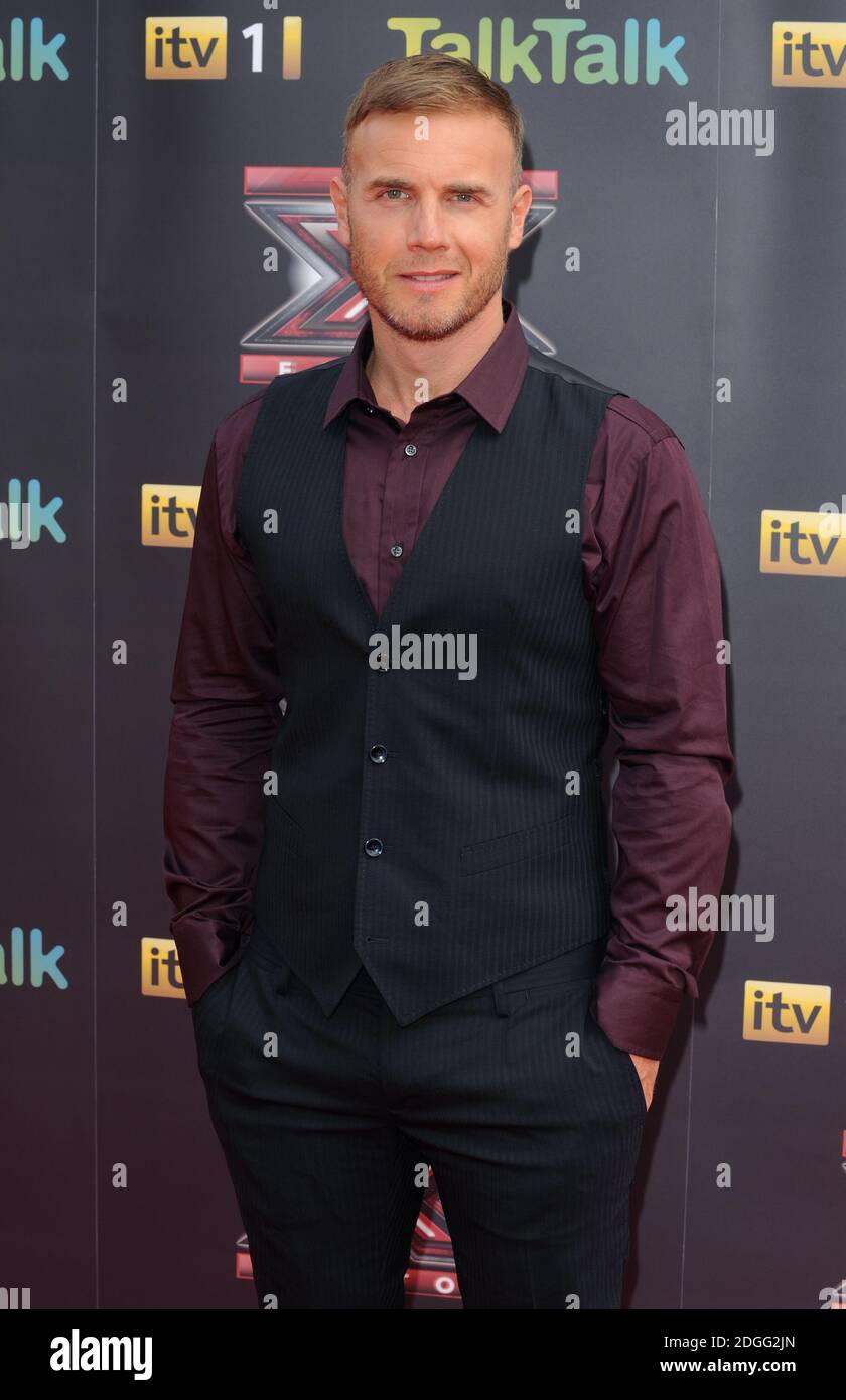 Gary barlow the x factor press hi-res stock photography and images - Alamy
