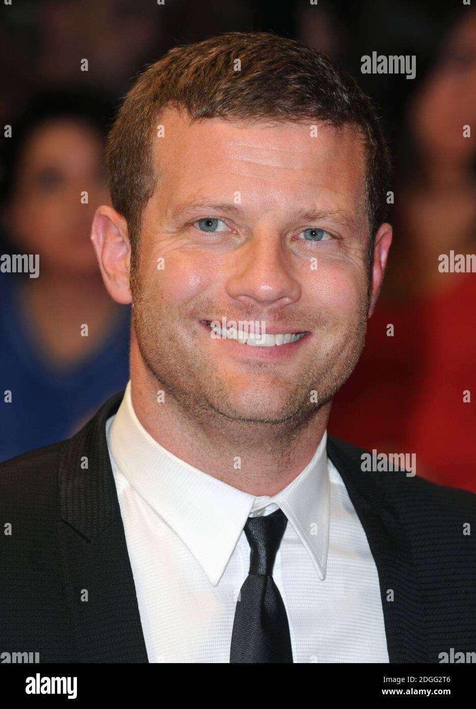 Dermot O'Leary arriving at the European Premiere of One Day, Vue Cinema ...